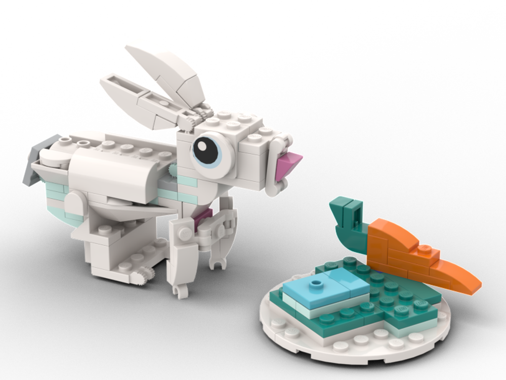 LEGO MOC 31140 Rabbit by melisand | Rebrickable - Build with LEGO