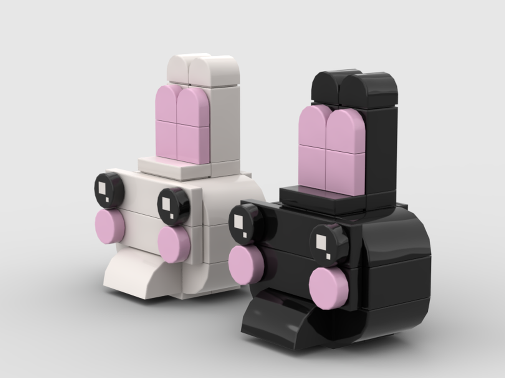 LEGO MOC Bunnies by bloooop | Rebrickable - Build with LEGO
