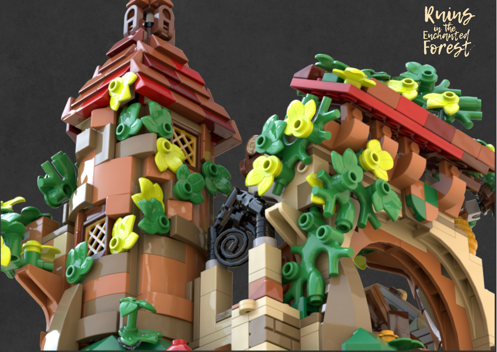 LEGO MOC-178557 Ruins in the Enchanted Forest by Vanestream ...