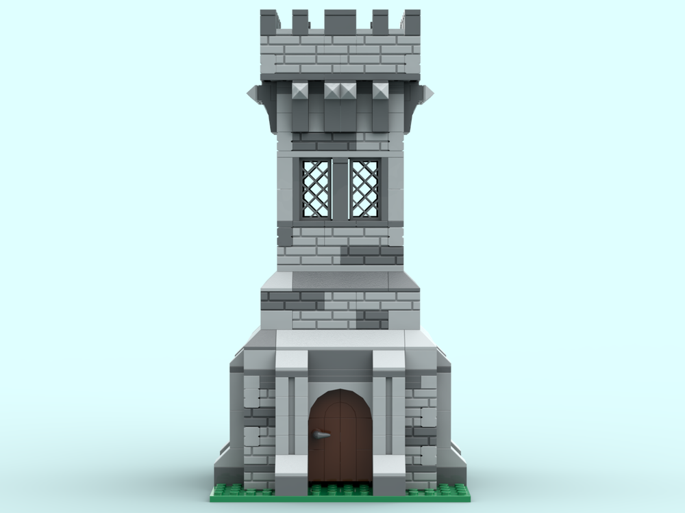 LEGO MOC Medieval Watchtower by zsobricks | Rebrickable - Build with LEGO