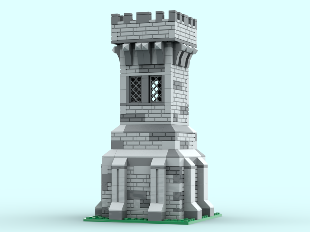 LEGO MOC Medieval Watchtower by zsobricks | Rebrickable - Build with LEGO
