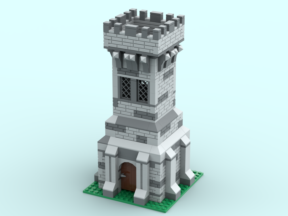 LEGO MOC Medieval Watchtower by zsobricks | Rebrickable - Build with LEGO