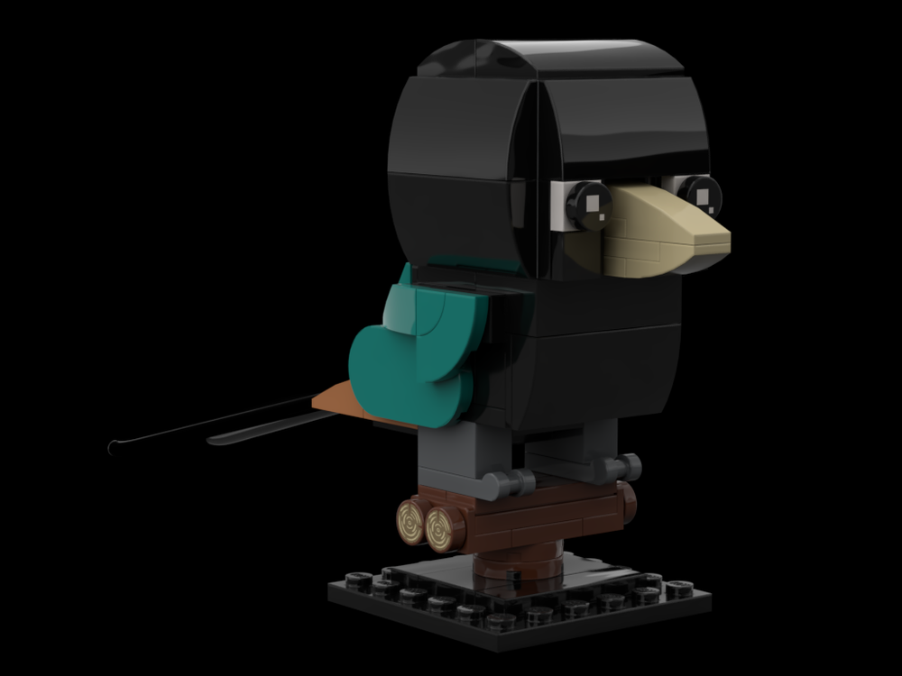 LEGO MOC Blue Bird-of-Paradise (Male): Birdheadz by OrchardBuilds ...