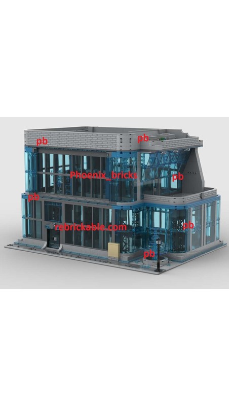 LEGO MOC Avengers Tower Base/Armory Modular by Phoenix_bricks ...