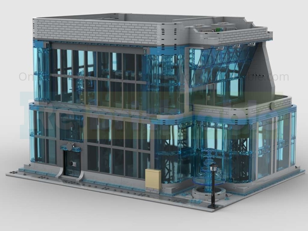 LEGO MOC-178568 Avengers Tower Base/Armory Modular by Phoenix_bricks ...