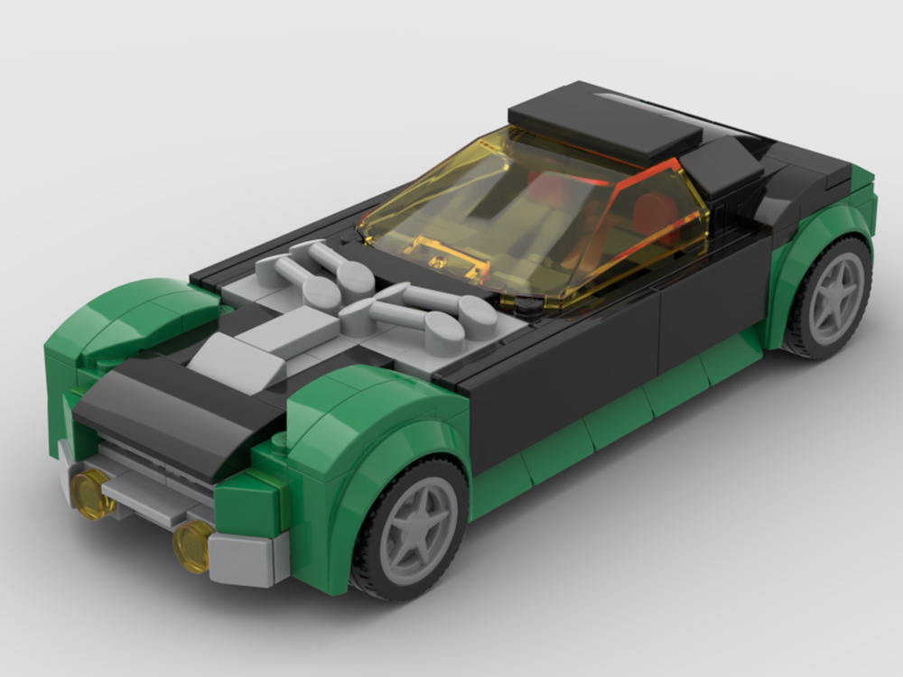 LEGO MOC Hot Wheels Ballistik by SpartacusPrime1 | Rebrickable - Build ...