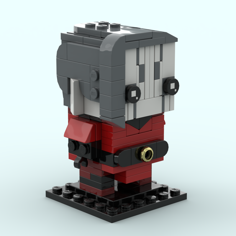LEGO MOC Merrin Brickheadz by Ant0noo | Rebrickable - Build with LEGO