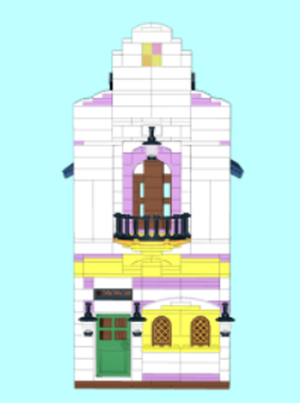 LEGO MOC Flower Shop by Picture_In_Mind | Rebrickable - Build with LEGO