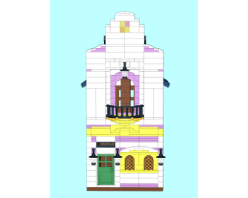 LEGO MOC Flower Shop by Picture_In_Mind | Rebrickable - Build with LEGO
