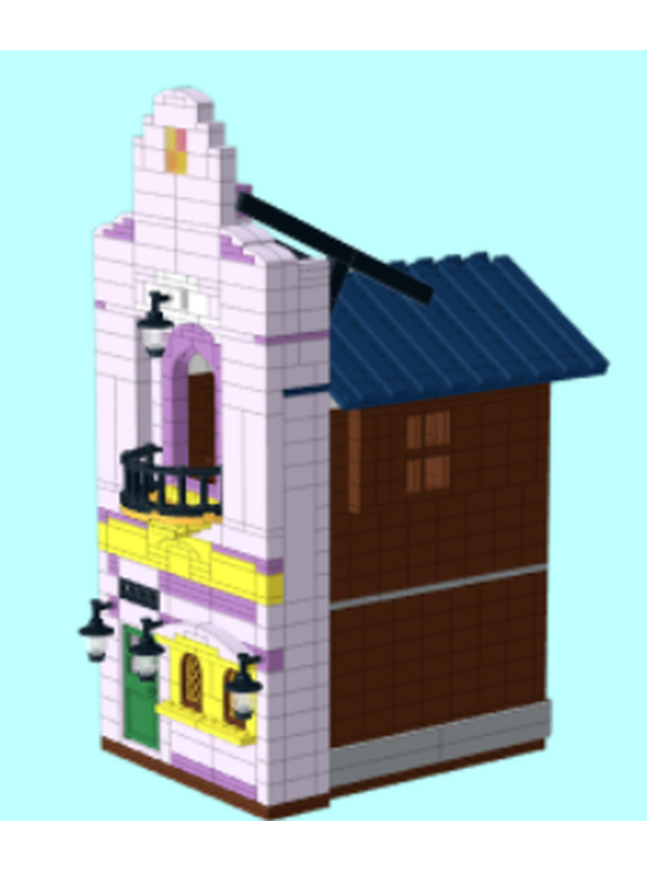 LEGO MOC Flower Shop by Picture_In_Mind | Rebrickable - Build with LEGO