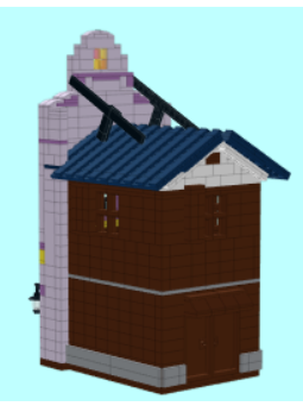 LEGO MOC Flower Shop by Picture_In_Mind | Rebrickable - Build with LEGO