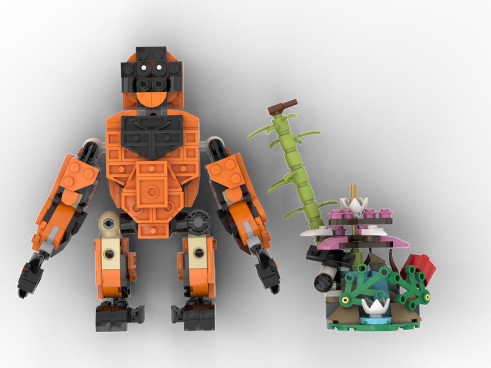 LEGO MOC 31129 orangutan by Dragonborne9000 | Rebrickable - Build with LEGO