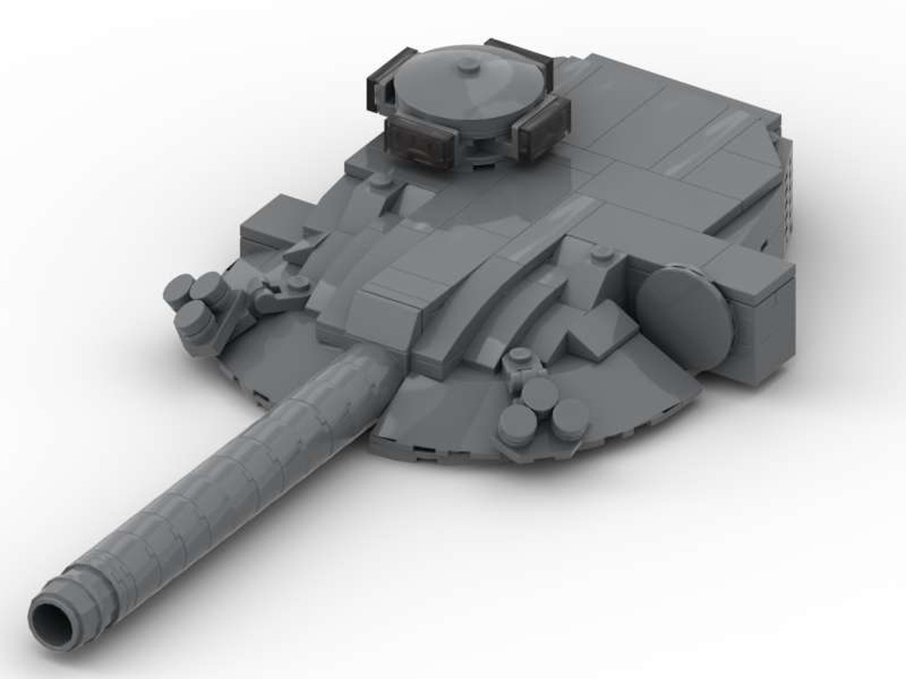 LEGO MOC FV4201 Chieftain Turret by TheEvilCactus | Rebrickable - Build ...