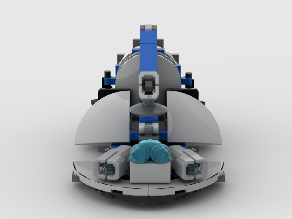 LEGO MOC Upgraded swamp speeder 75359 by flowly | Rebrickable - Build ...