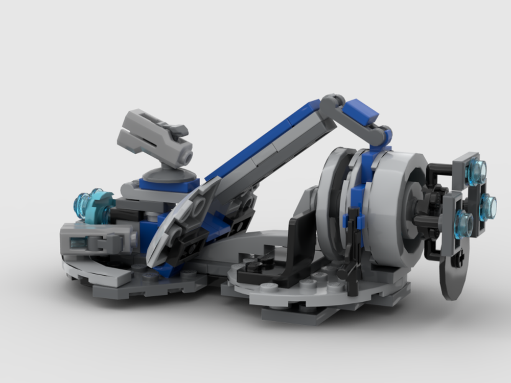 LEGO MOC Upgraded swamp speeder 75359 by flowly | Rebrickable - Build ...