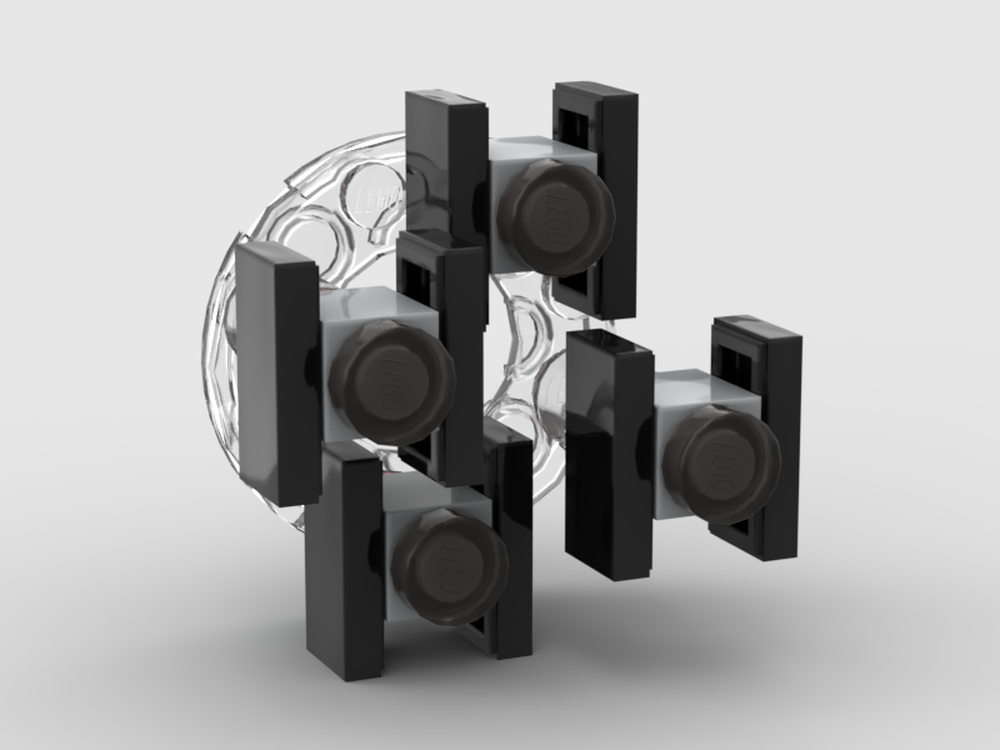 LEGO MOC Nanoscale Tie Fighter (UCS Star Destroyer x2 scale) by ...