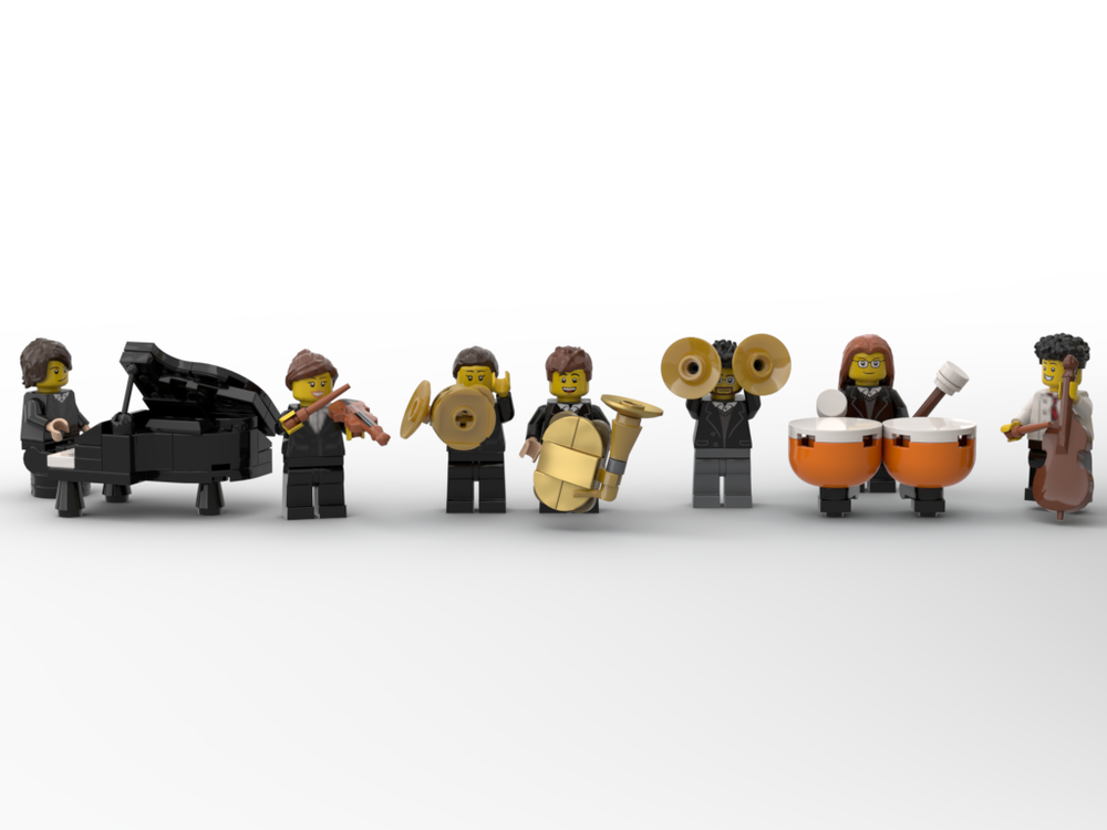 Lego Moc Concert Hall By Legofan2222 Rebrickable Build With Lego