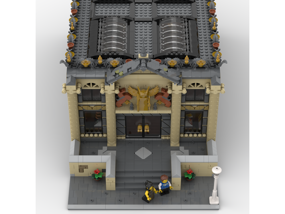 Lego Moc Concert Hall By Legofan2222 Rebrickable Build With Lego