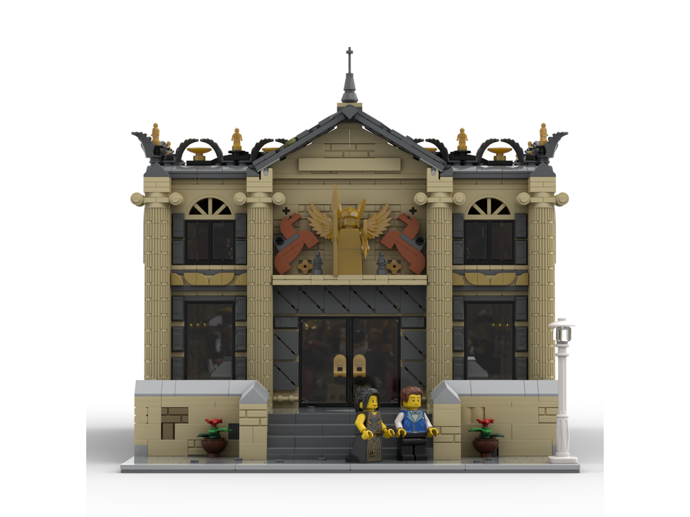 LEGO MOC Concert Hall by Legofan2222 | Rebrickable - Build with LEGO