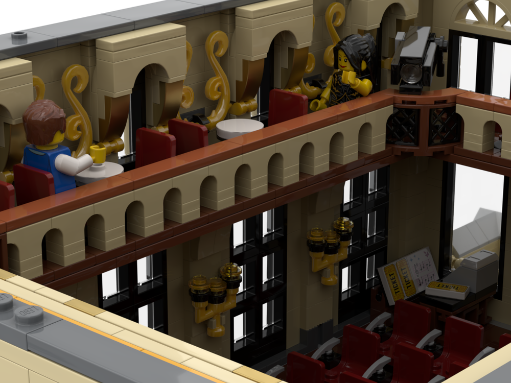 LEGO MOC Concert Hall by Legofan2222 | Rebrickable - Build with LEGO