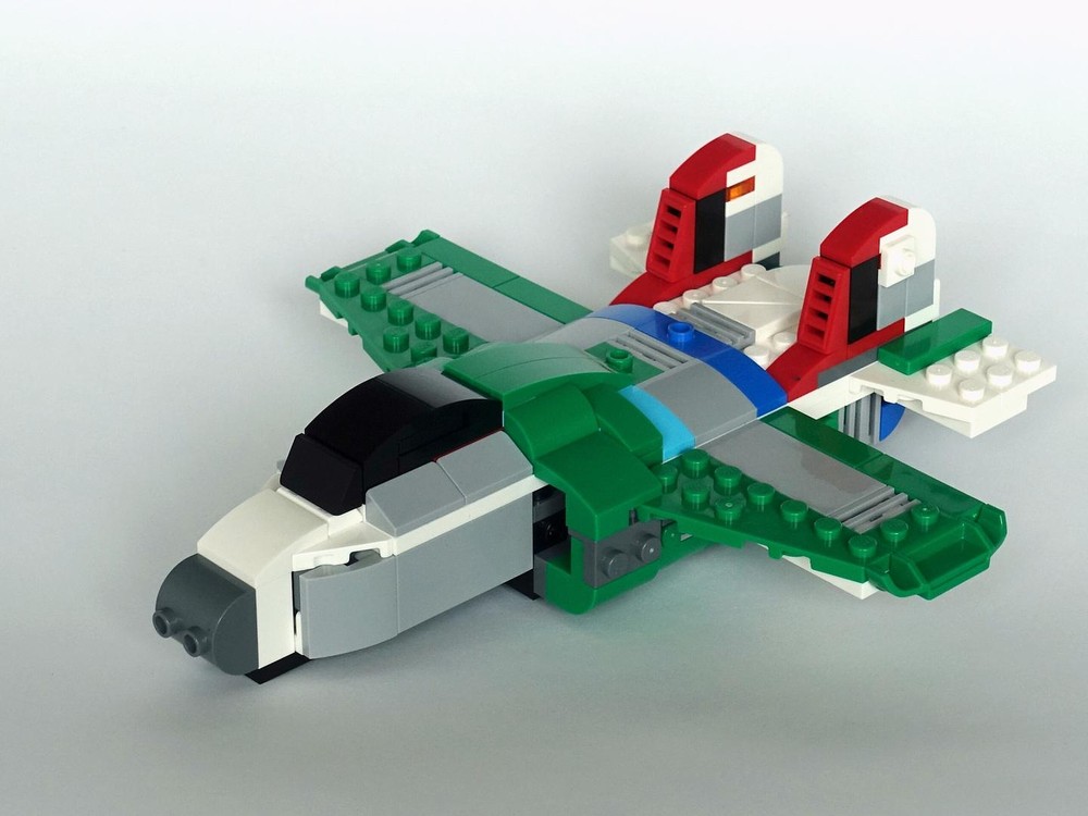 LEGO MOC 31113: XF-22 Sausage by Tomik | Rebrickable - Build with LEGO