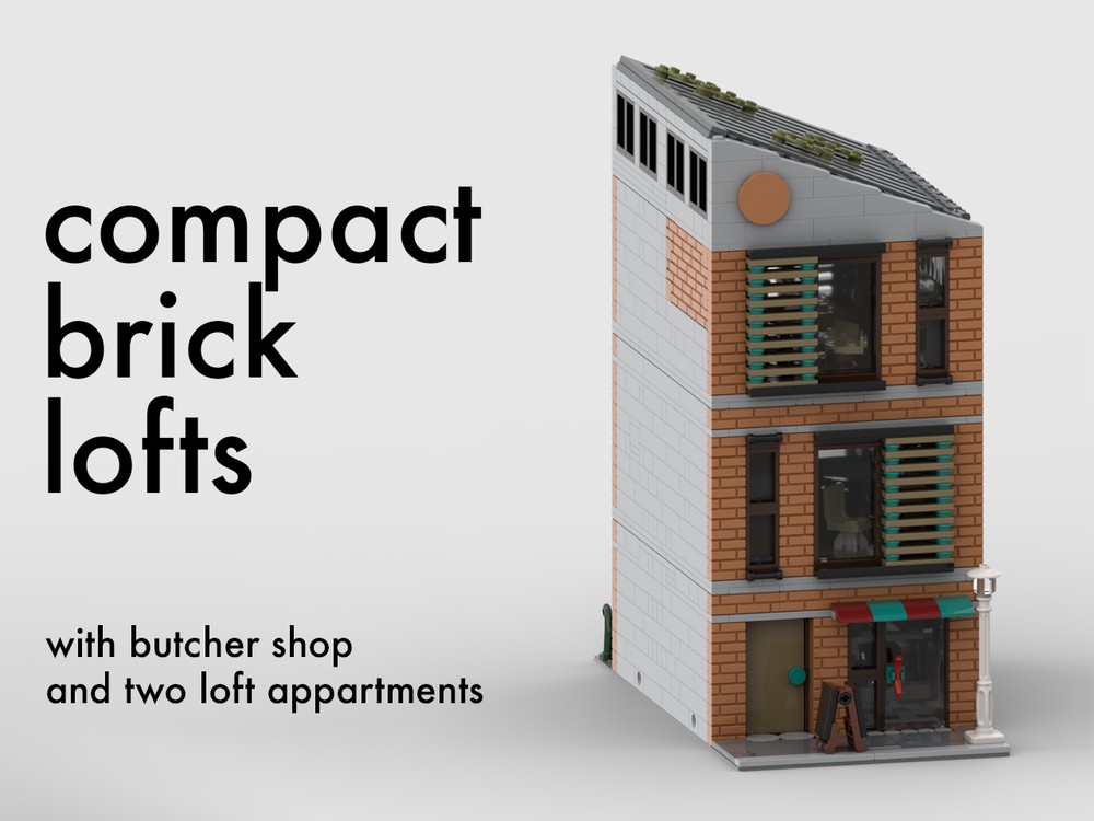 LEGO MOC Compact Brick Lofts by Brinx | Rebrickable - Build with LEGO