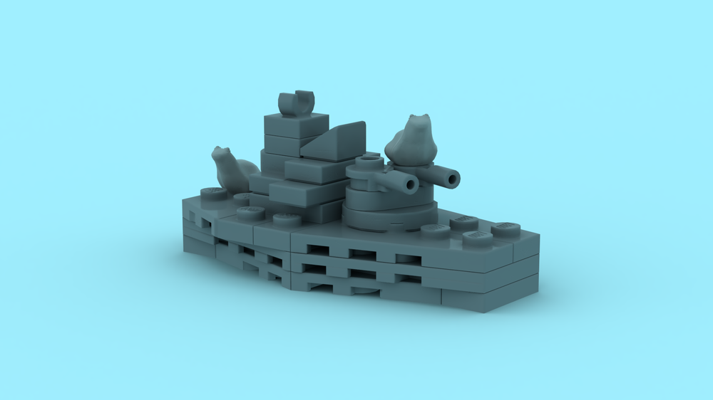LEGO MOC The new frog battleship! by Sire_Mew | Rebrickable - Build ...