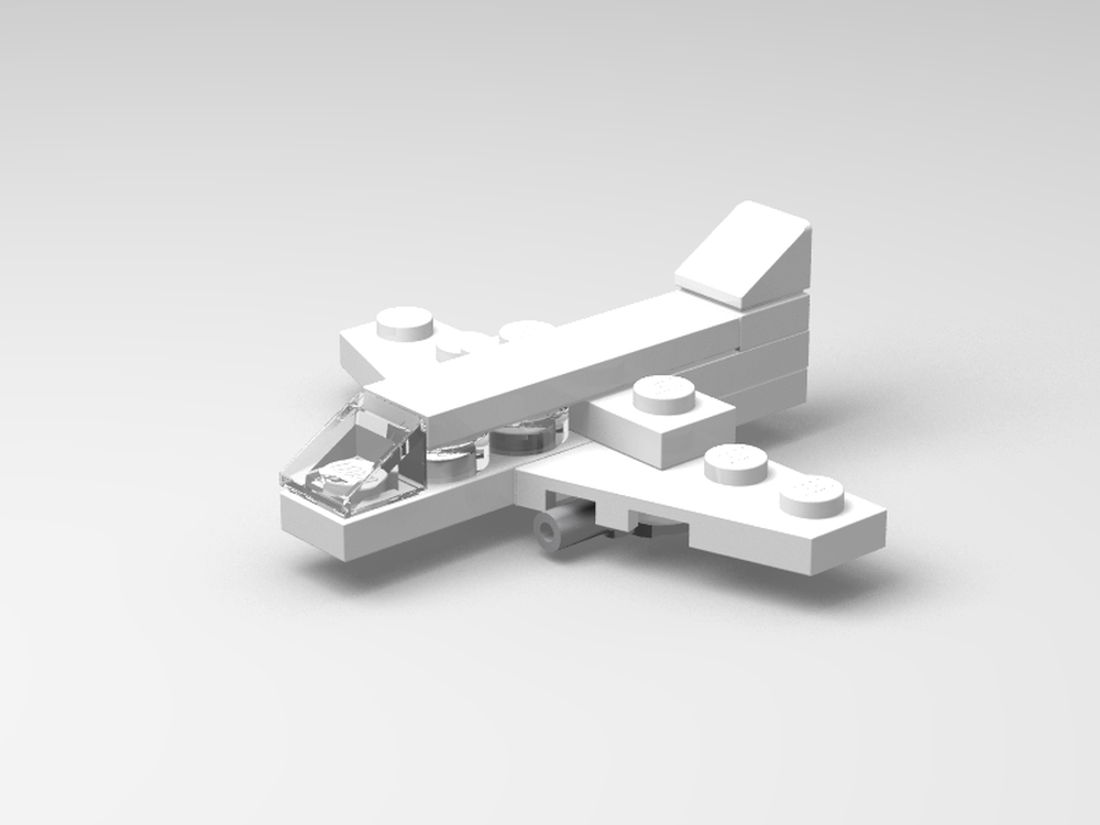 LEGO MOC Mini plane by JeskoJude | Rebrickable - Build with LEGO