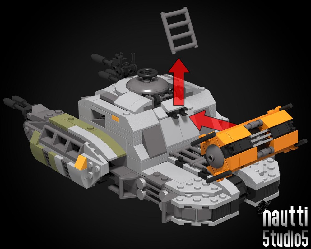 LEGO MOC Cargo Pod by hautti5 | Rebrickable - Build with LEGO