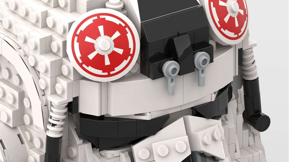 LEGO MOC AT-AT Driver Helmet by 603bricks | Rebrickable - Build with LEGO