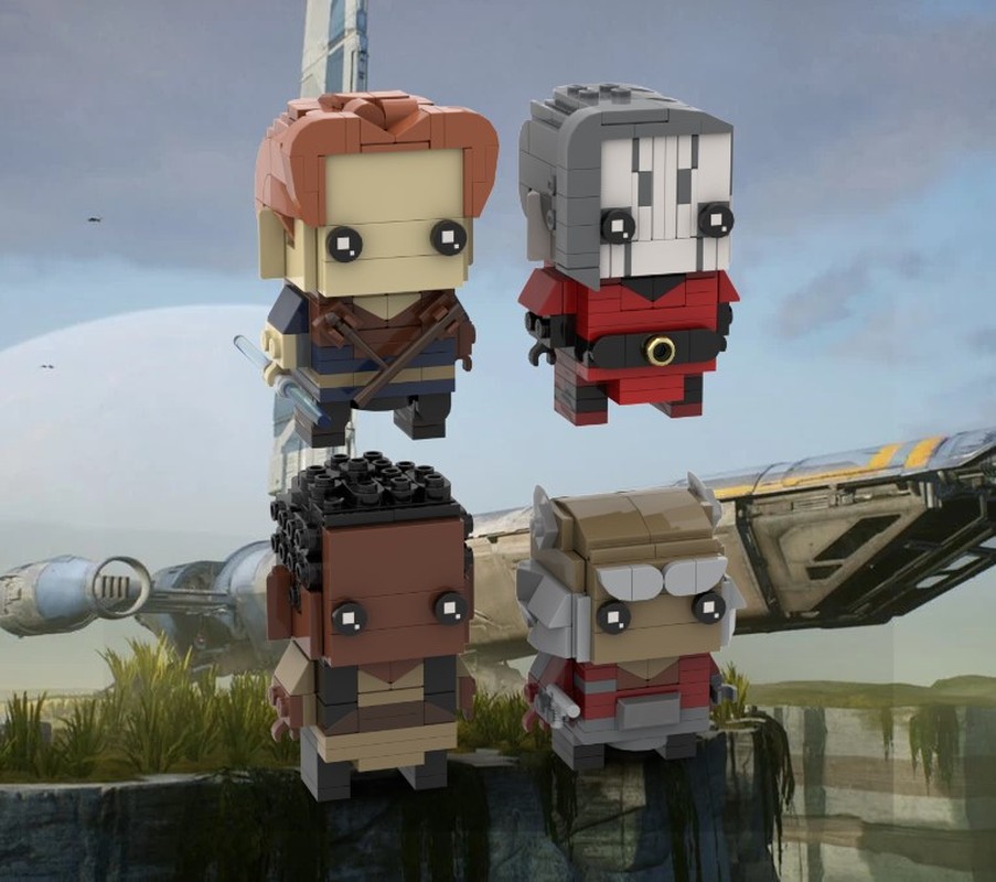 LEGO MOC The Mantis Crew Brickheadz BUNDLE by Ant0noo | Rebrickable ...