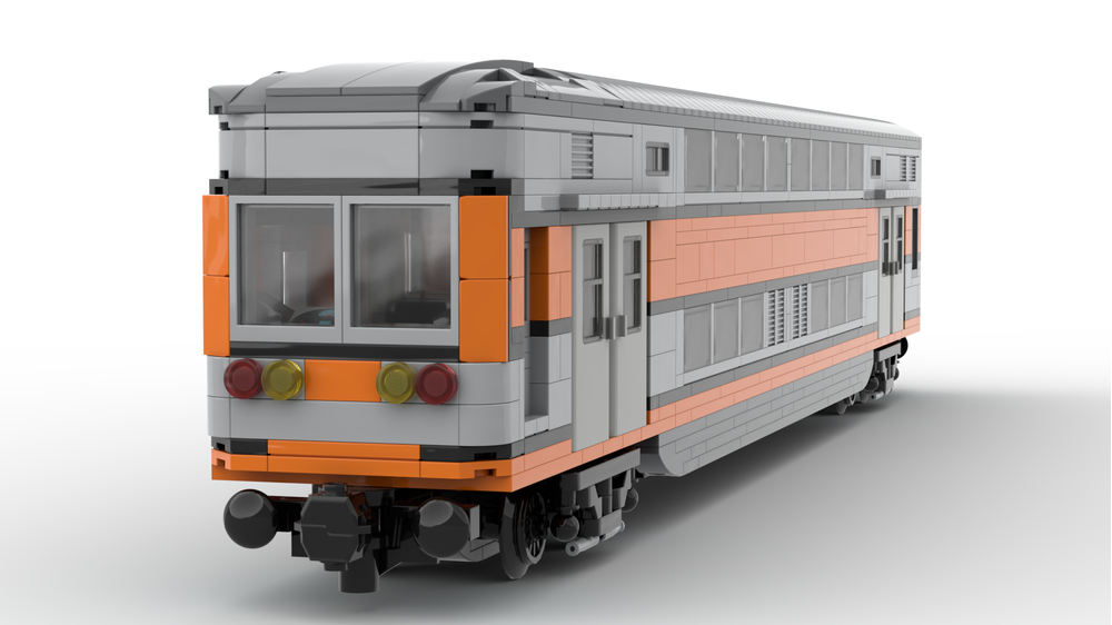 LEGO MOC Wagon 1 - Rame VB2N -- SNCF -- MOC by Mimi68 | Rebrickable ...