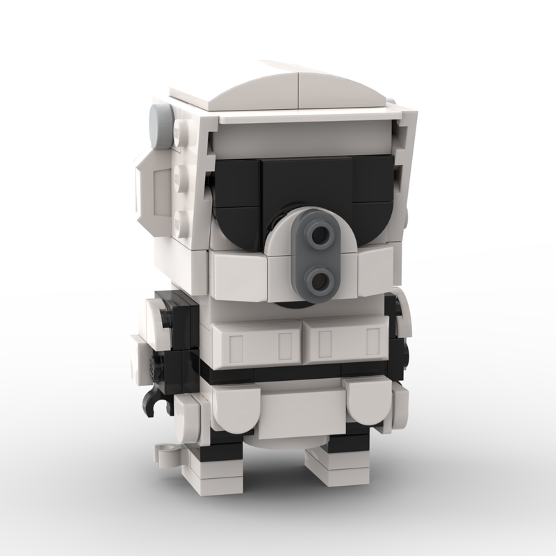 LEGO MOC Scout Trooper BrickHeadz by Imperial_brickz | Rebrickable ...