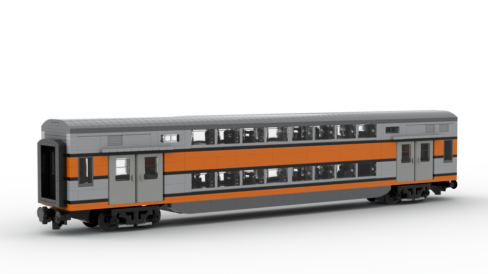 LEGO MOC Wagon 2 - Rame VB2N -- SNCF -- MOC by Mimi68 | Rebrickable ...