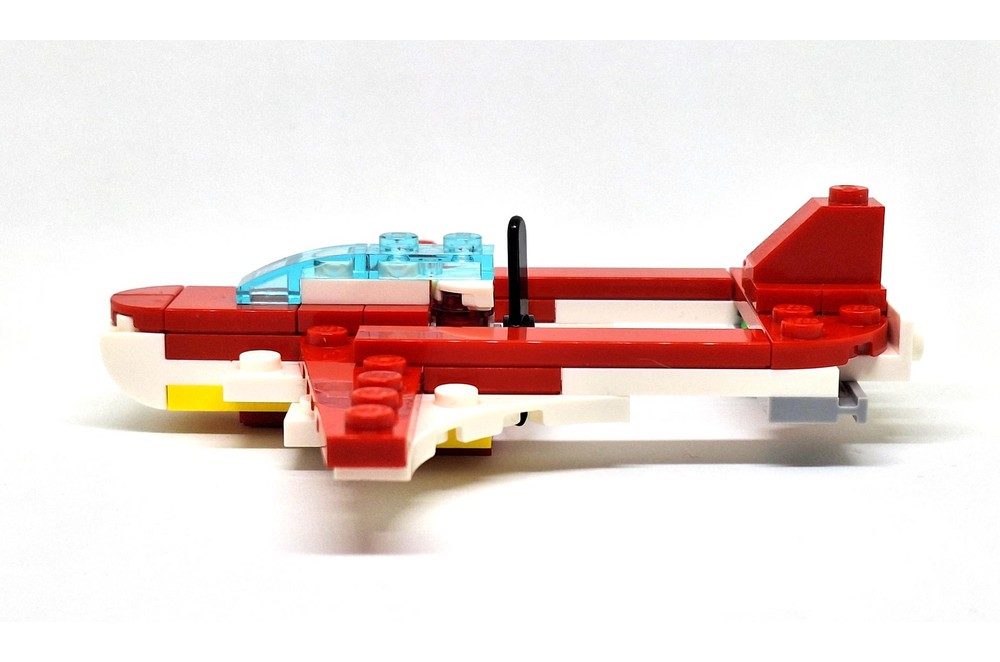 LEGO MOC 30669 Rear Mounted Propeller Plane by PeterSzabo | Rebrickable ...