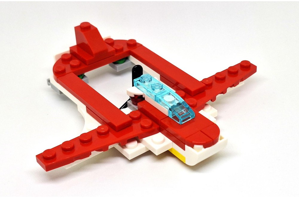 LEGO MOC-178719 30669 Rear Mounted Propeller Plane by PeterSzabo ...