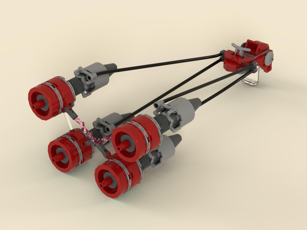 LEGO MOC BT310 Quadra -style podracer by Hedu88 | Rebrickable - Build ...