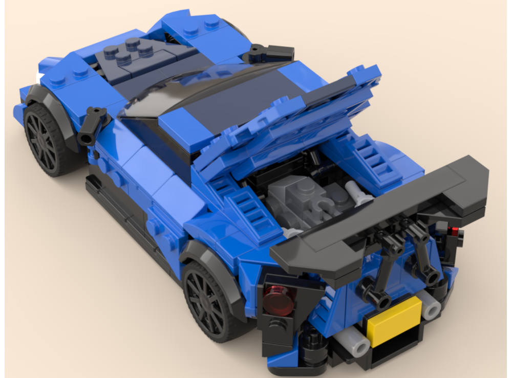 LEGO MOC Zenvo TSR-S (Collaboration with @Cbrix) by Xayabricks ...