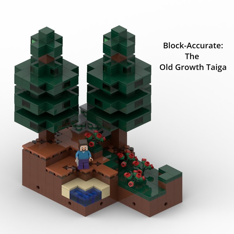 LEGO MOC-178747 Block Accurate: The Old Growth Taiga by LegacyLego ...
