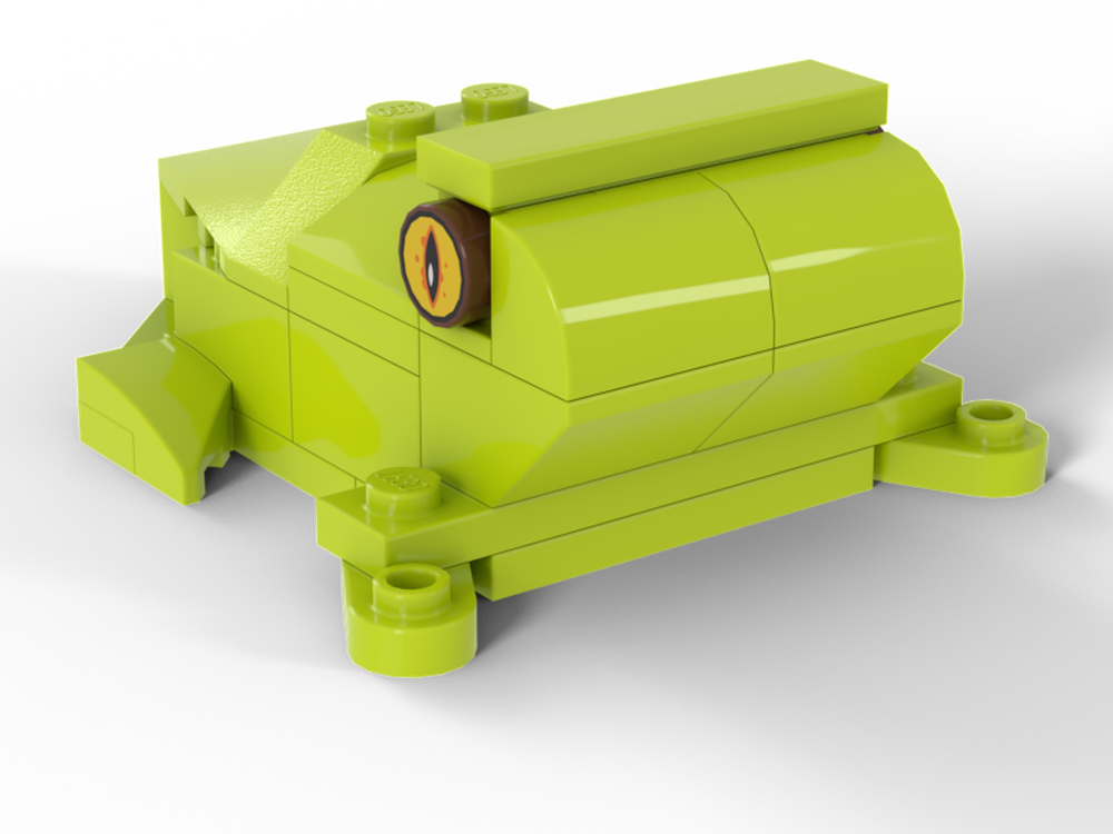 LEGO MOC Trojan frog by Littlehof5 | Rebrickable - Build with LEGO