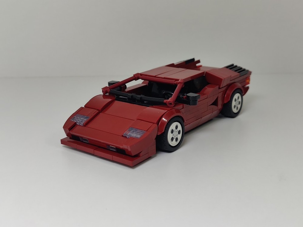 LEGO MOC Lamborghini Countach by Verdy_Bricks | Rebrickable - Build ...