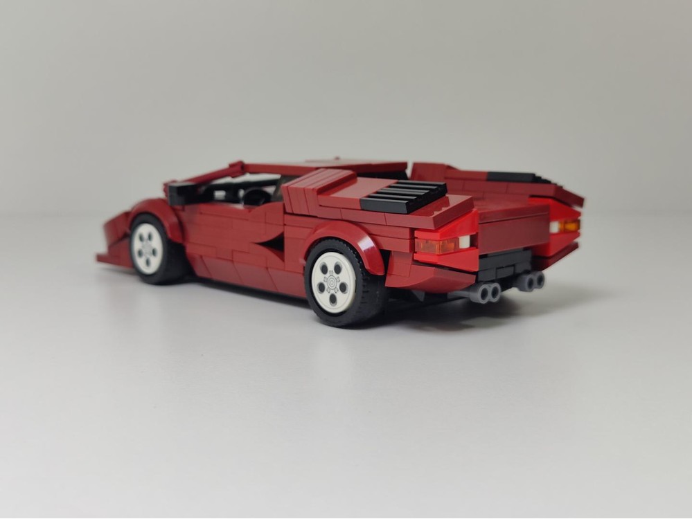 LEGO MOC Lamborghini Countach by Verdy_Bricks | Rebrickable - Build ...