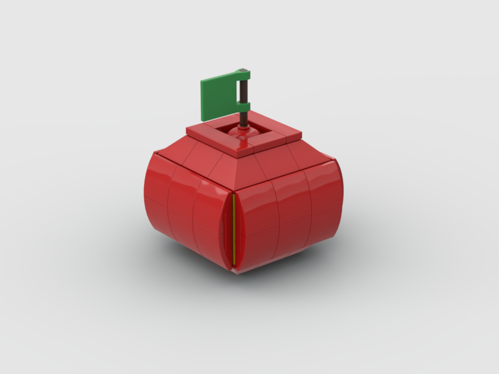 LEGO MOC Lego Apple by 27the_I | Rebrickable - Build with LEGO