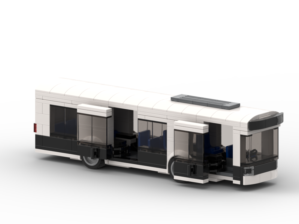 LEGO MOC City Bus by ole.828 | Rebrickable - Build with LEGO