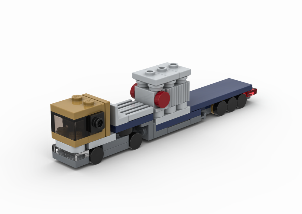 LEGO MOC Micro Heavy Duty Renault Magnum Truck by The Bobby Brix ...