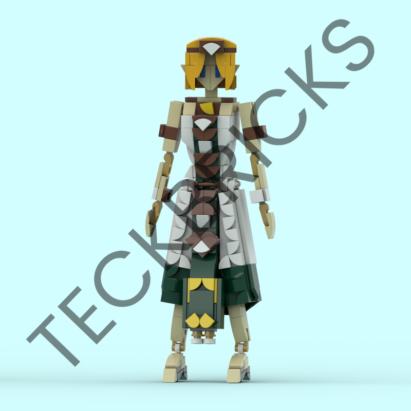 LEGO MOC Zelda in Zonai dress from Zelda Tears of the Kingdom by ...