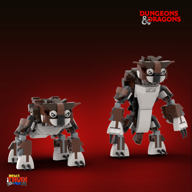 LEGO MOC OWLBEAR 21348 MOD by iTavix | Rebrickable - Build with LEGO