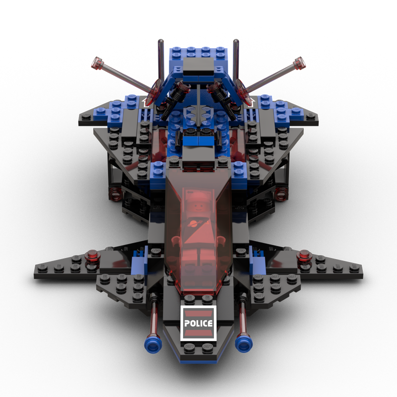 LEGO MOC MOC-6781 police patroler by KILDET | Rebrickable - Build with LEGO