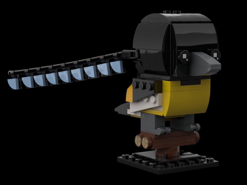 LEGO MOC-178797 King of Saxony Bird-of-Paradise (Male): Birdheadz by ...