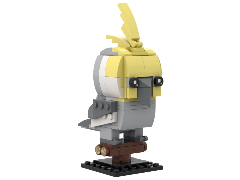 LEGO MOC Cockatiel Remake: Birdheadz by OrchardBuilds | Rebrickable ...
